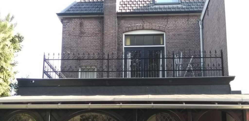 Afscheiding dakterras
