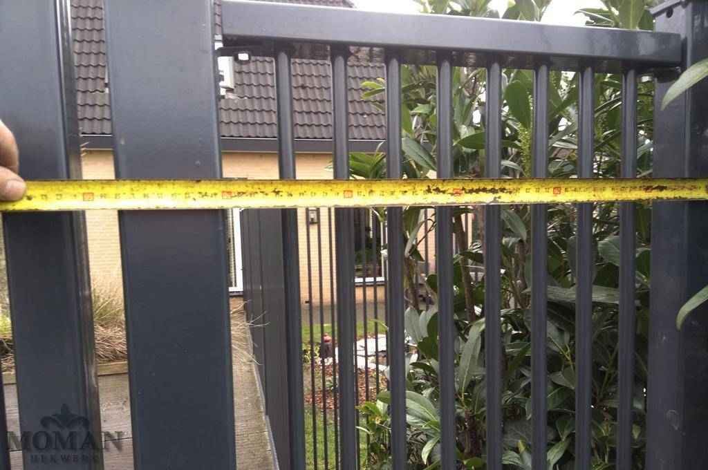 Tussenruimte spijlen